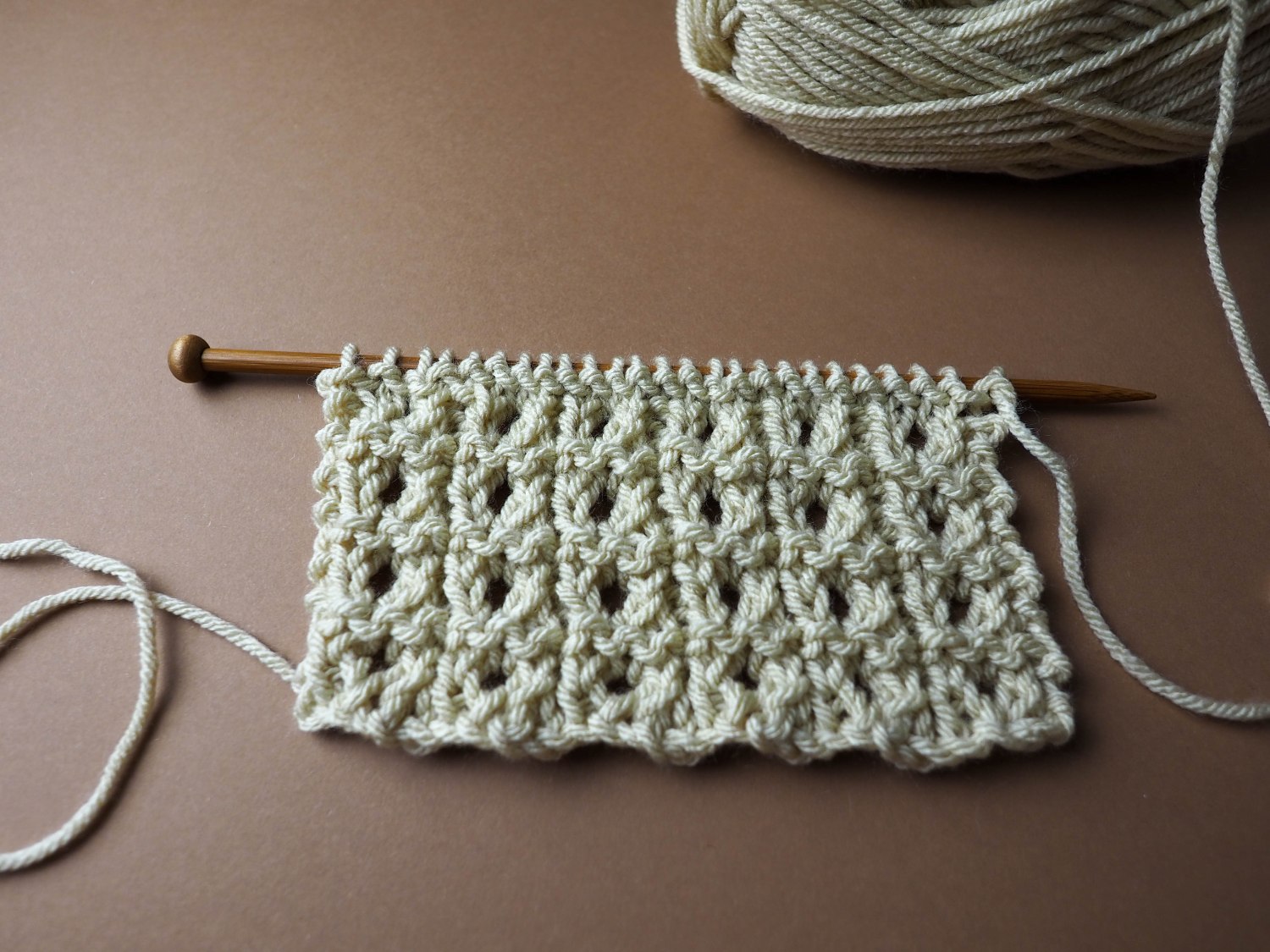 How To Knit The Lace Rib Stitch – The Knitting Times