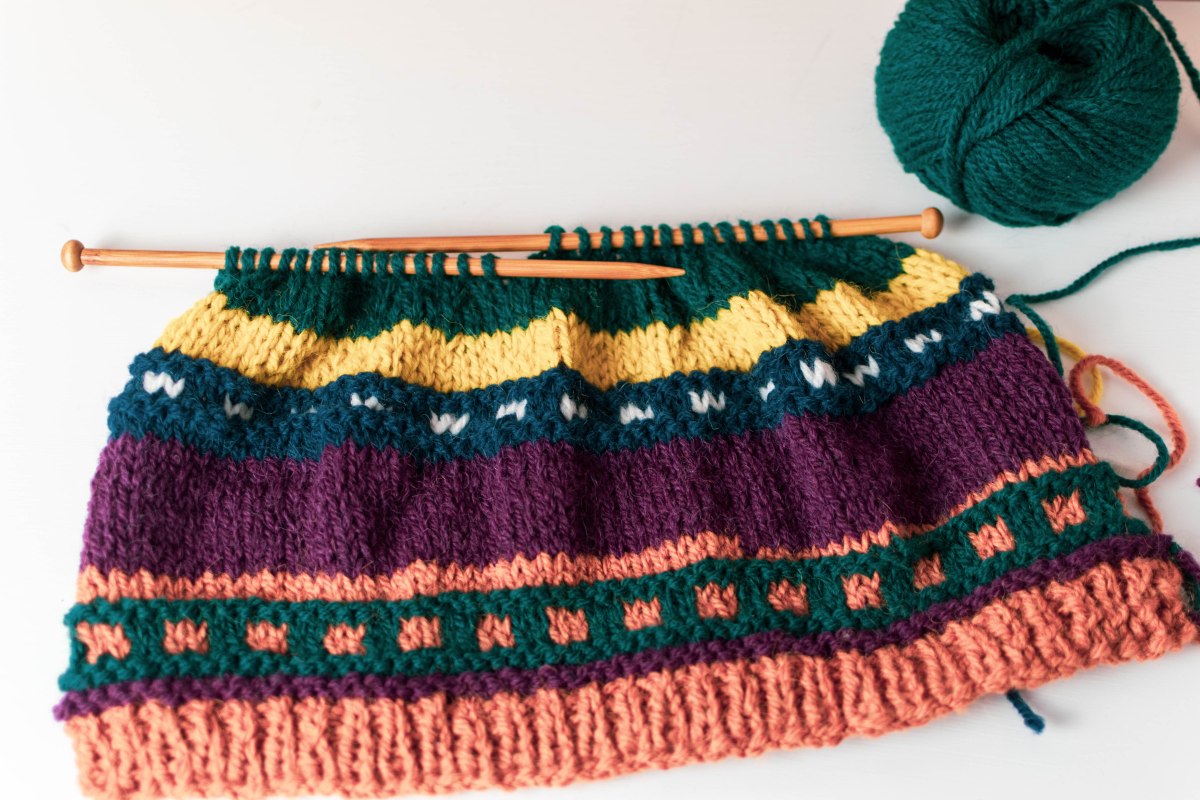Knitting Colour Work Explained – The Knitting Times