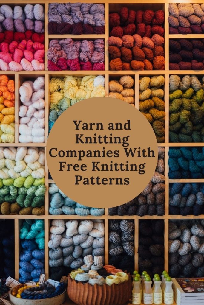 Yarn and Knitting Companies Who Offer Free Knitting Patterns – The ...