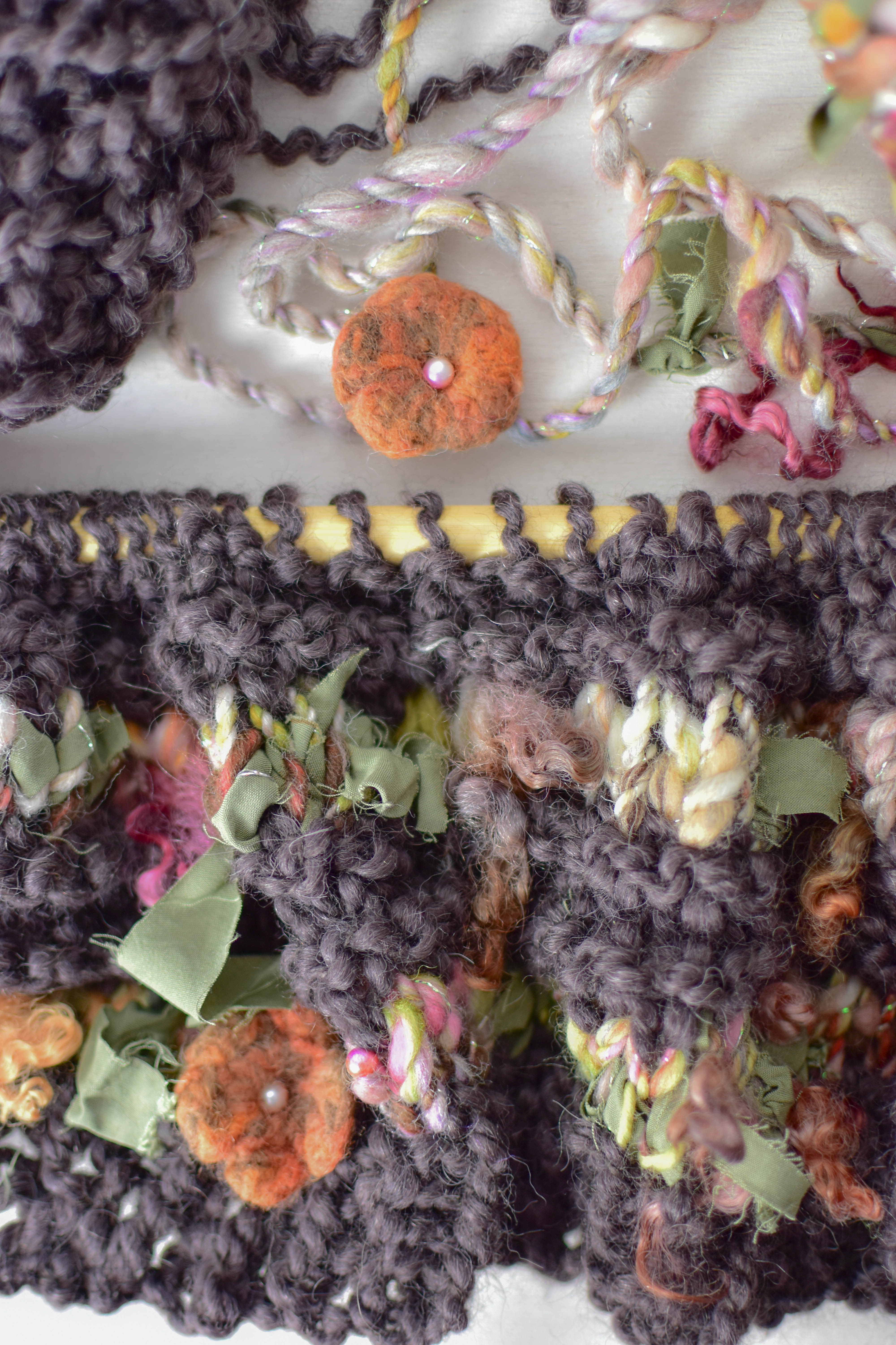 Art Yarn Cowl Knitting Pattern – The Knitting Times