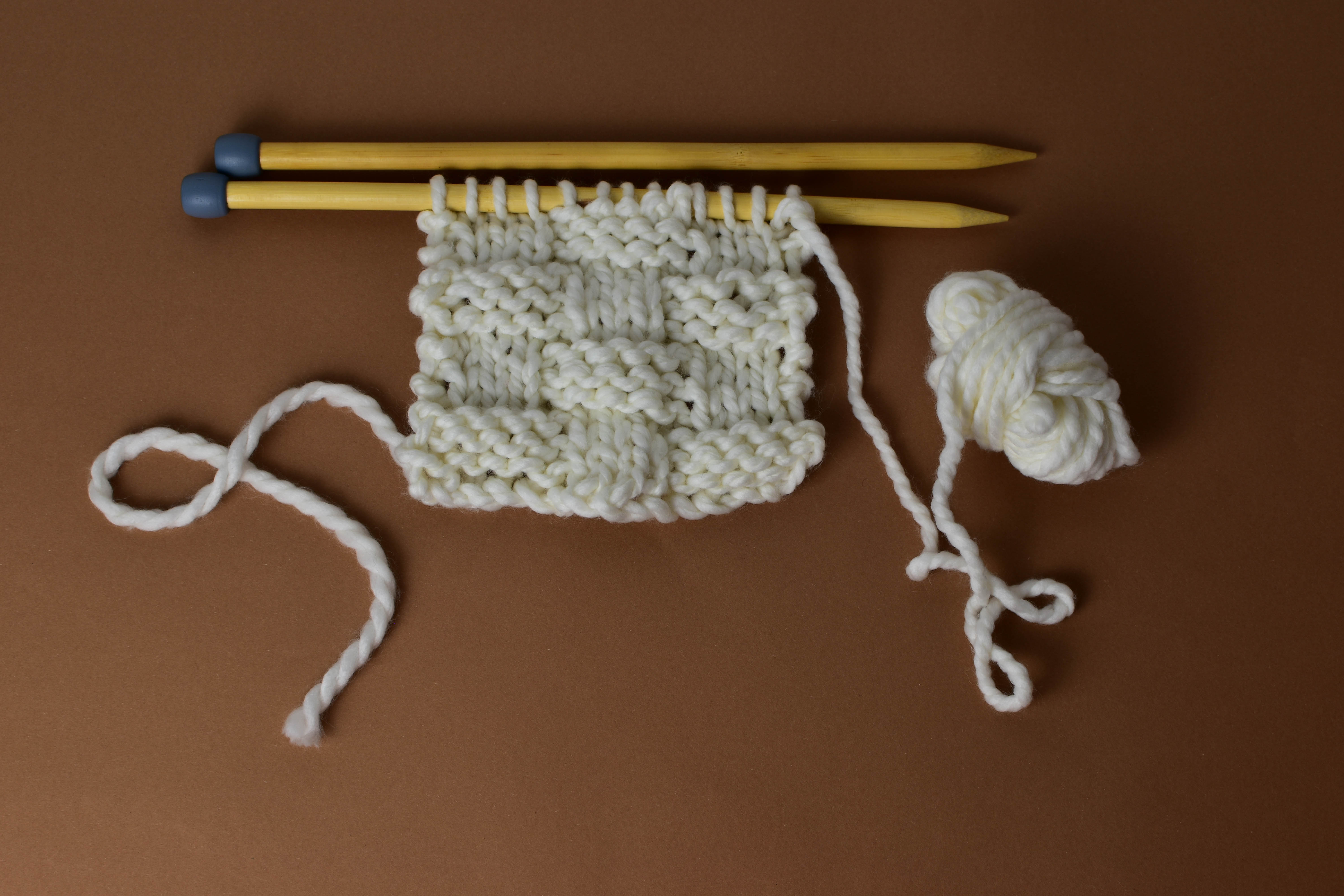 How to knit the basketweave stitch plus free tea cosy knitting pattern ...
