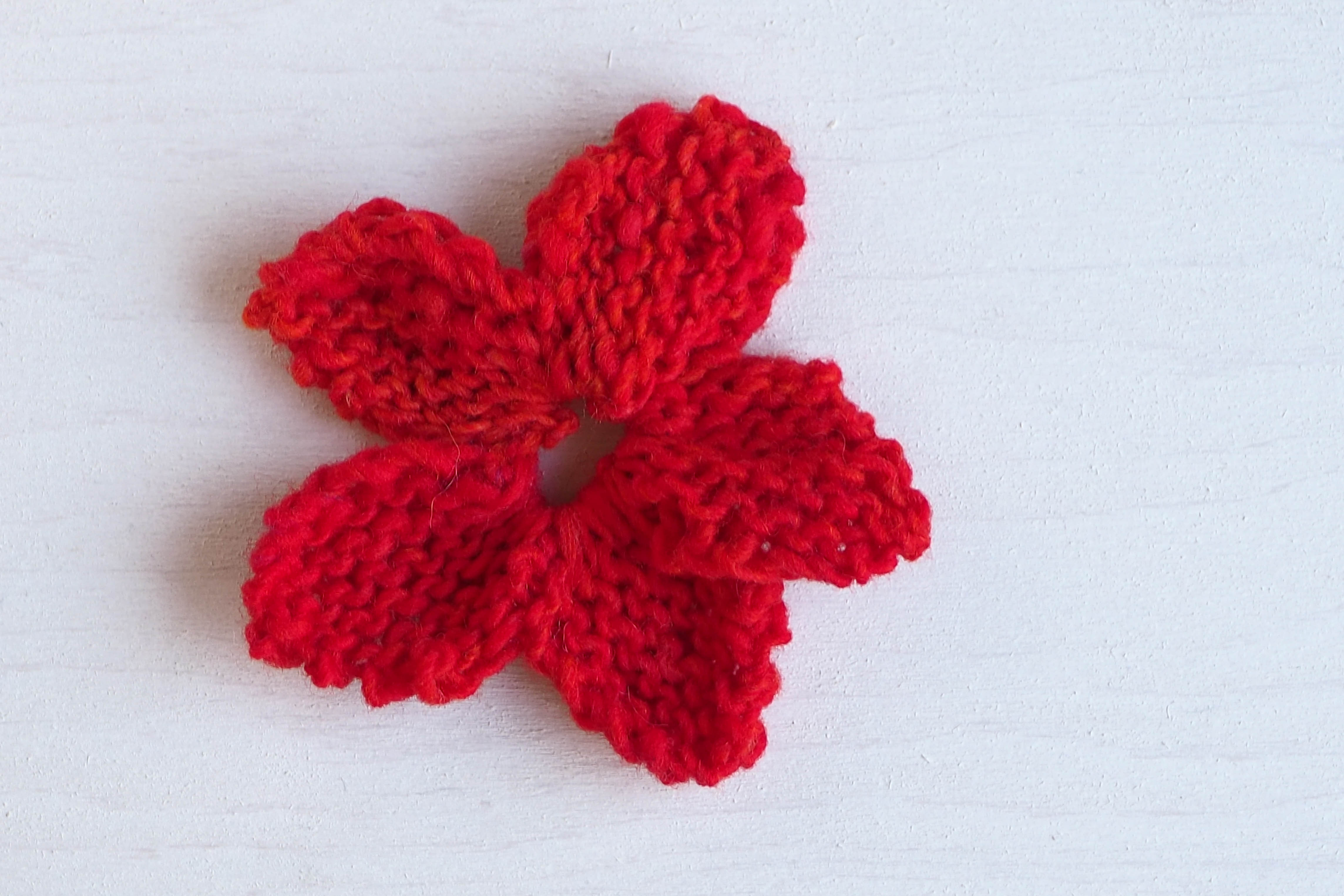 Very Easy Flower Headband Free Knitting Pattern – The Knitting Times