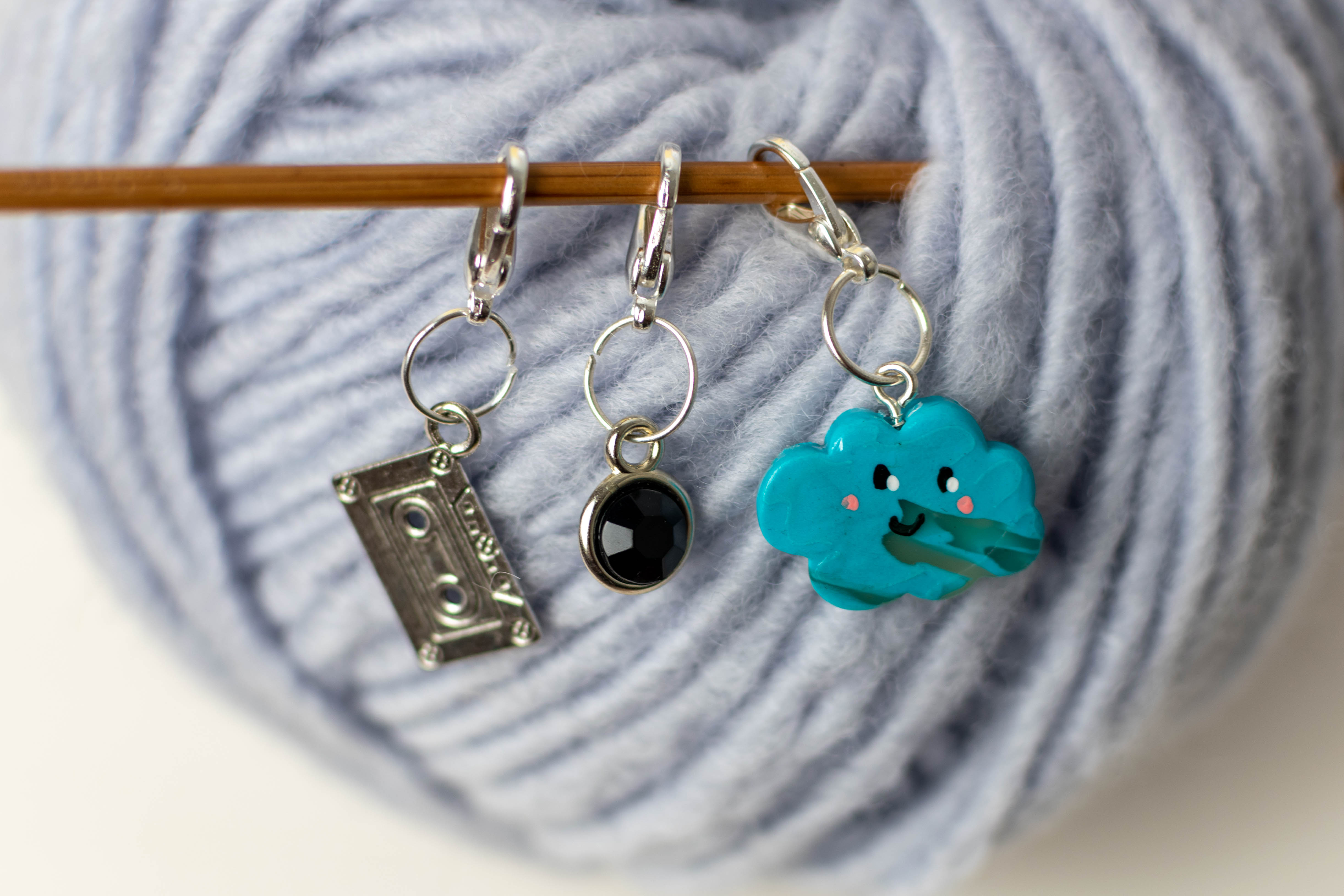 Hand made stitch markers for knitting – The Knitting Times