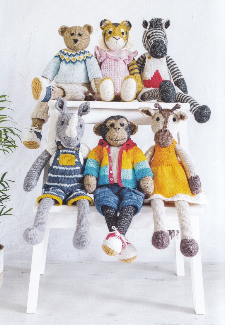 Book Review: Knitted Wild Animal Friends by Louise Crowther – The ...