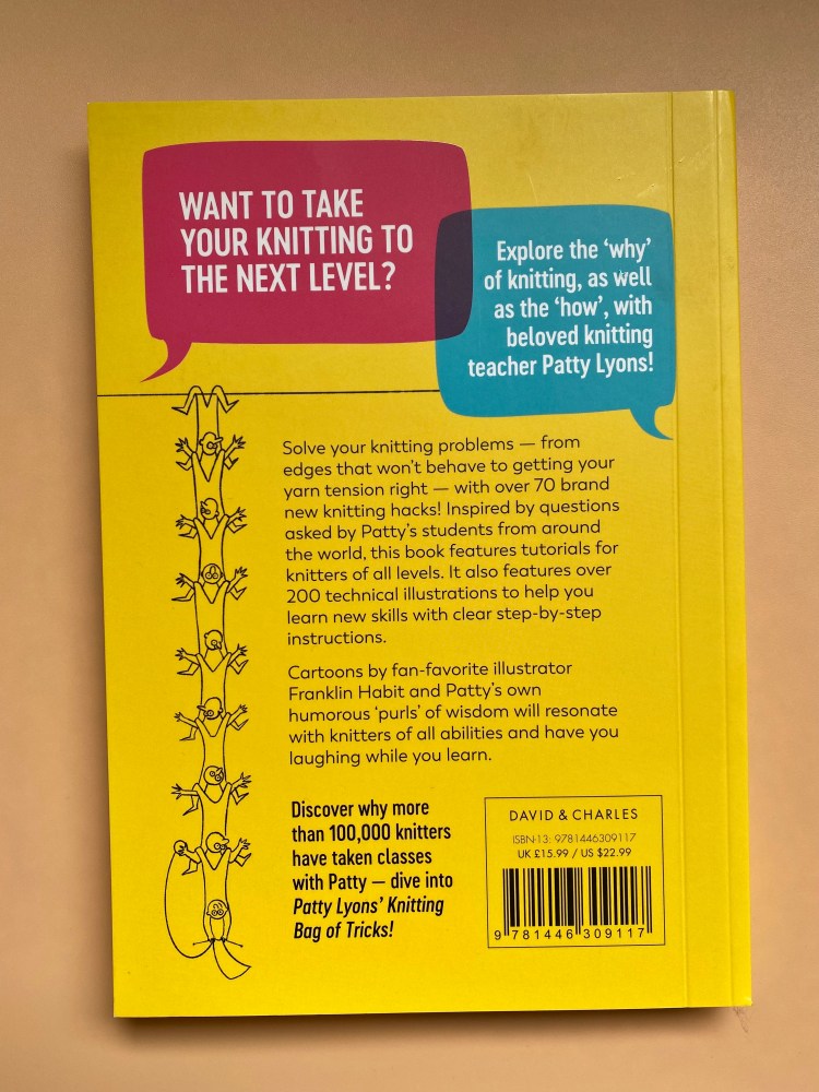 Book Review: Patty Lyon’s Bag of Knitting Tricks – The Knitting Times