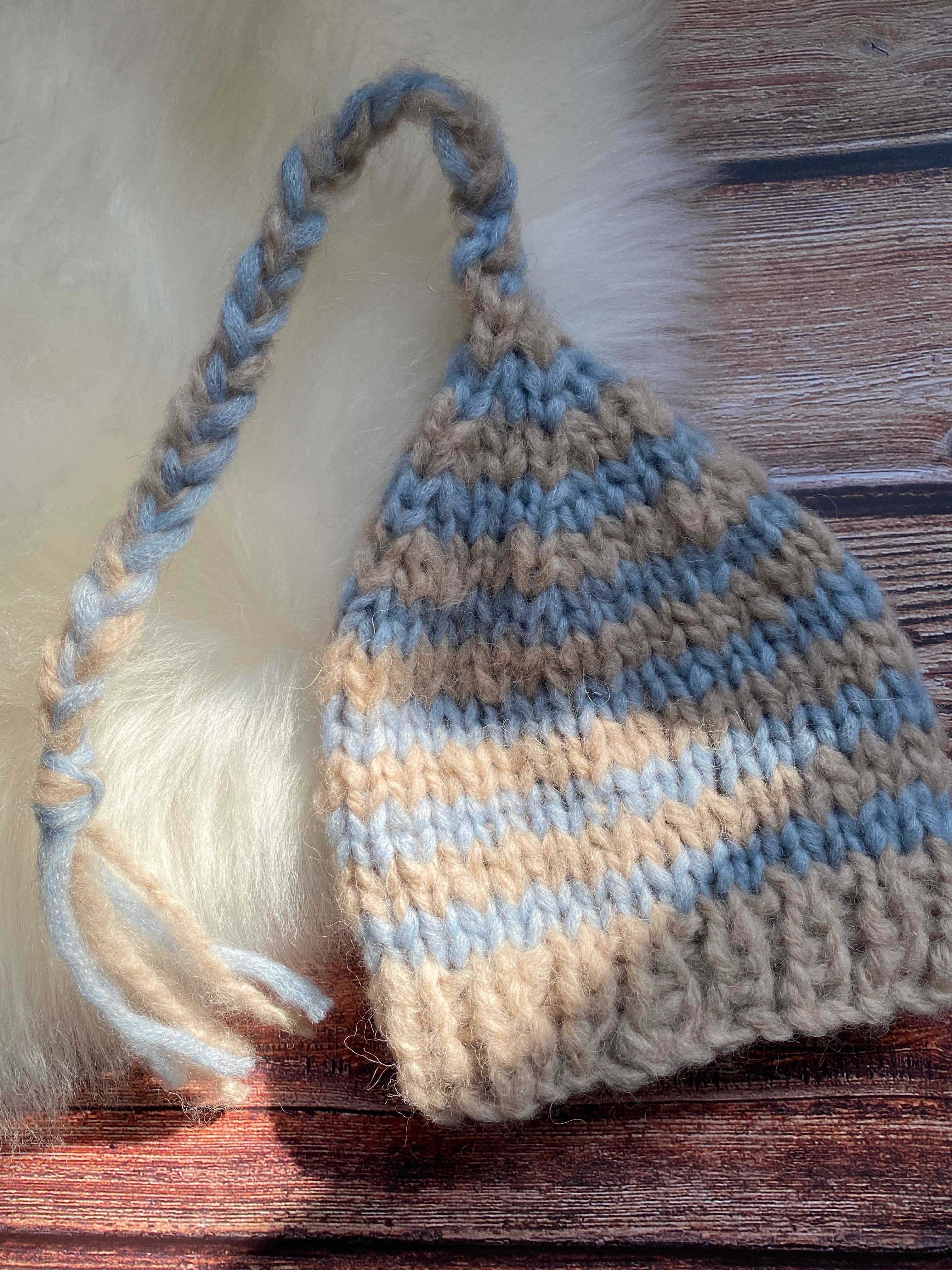Newborn Elf Hat Free Knitting Pattern – The Knitting Times