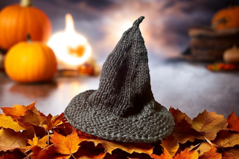 Fast and Easy Witch Hat Free Knitting Pattern – The Knitting Times