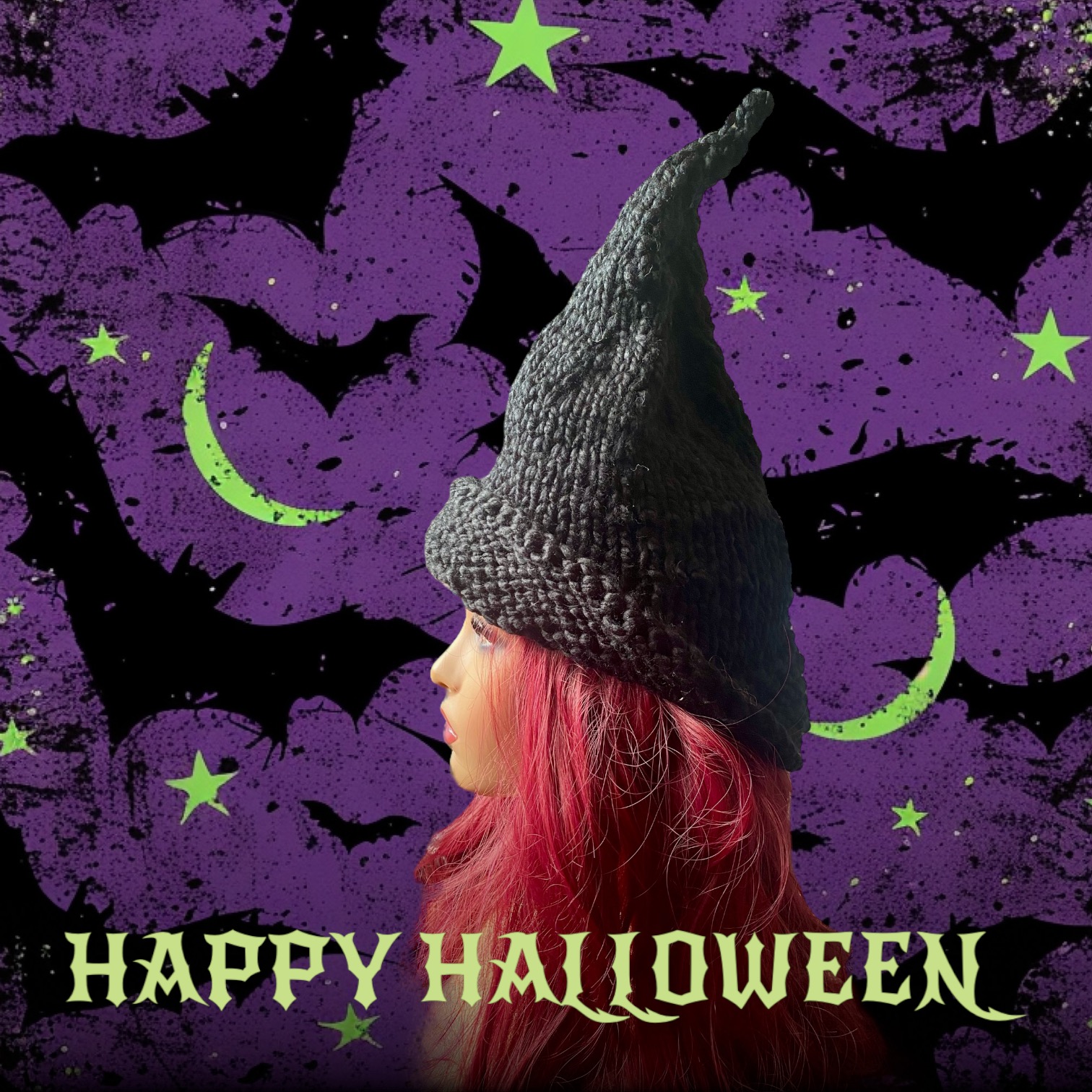 Fast and Easy Witch Hat Free Knitting Pattern – The Knitting Times