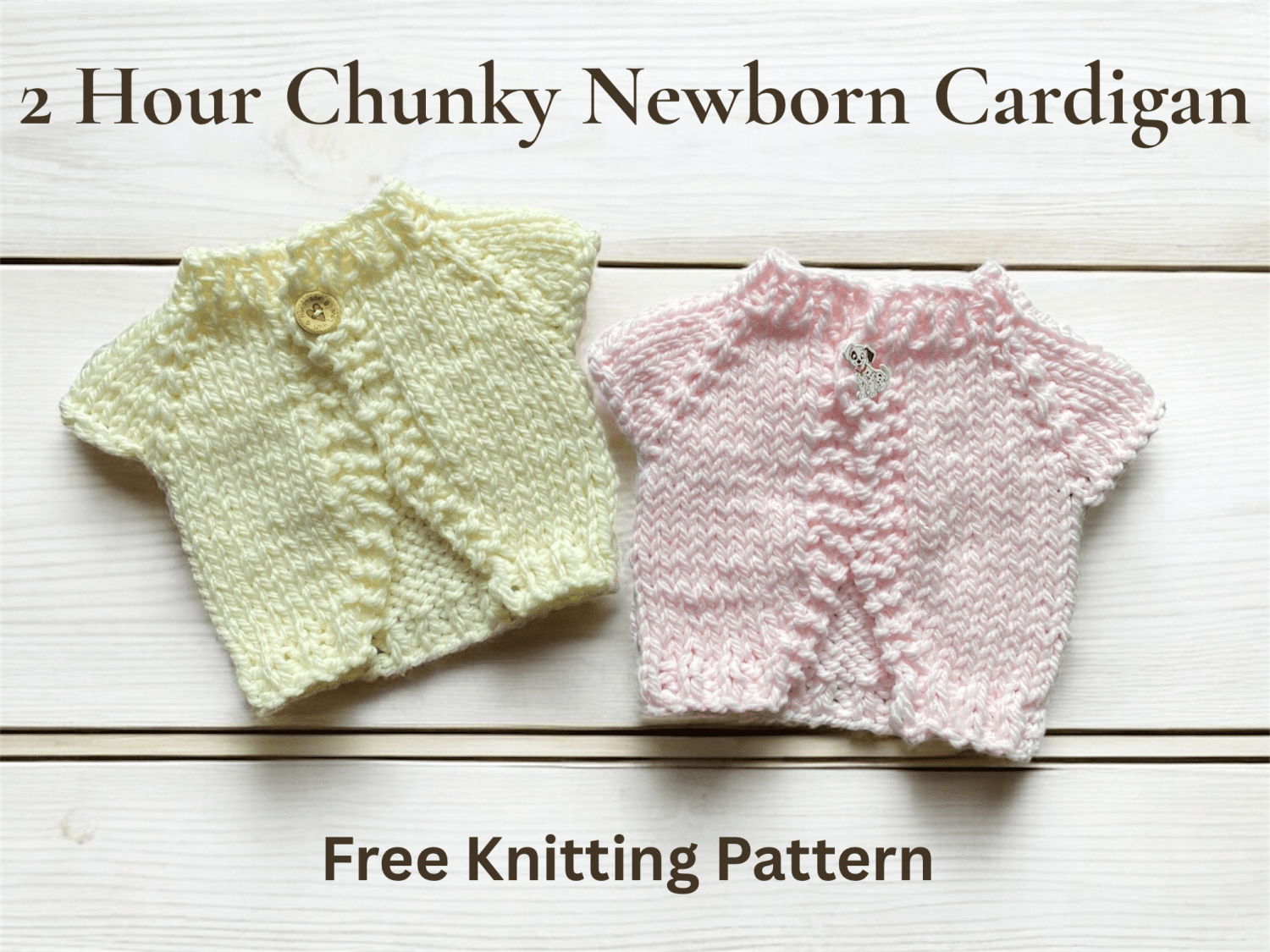 Free Top Down Chunky Baby Cardigan Pattern – The Knitting Times